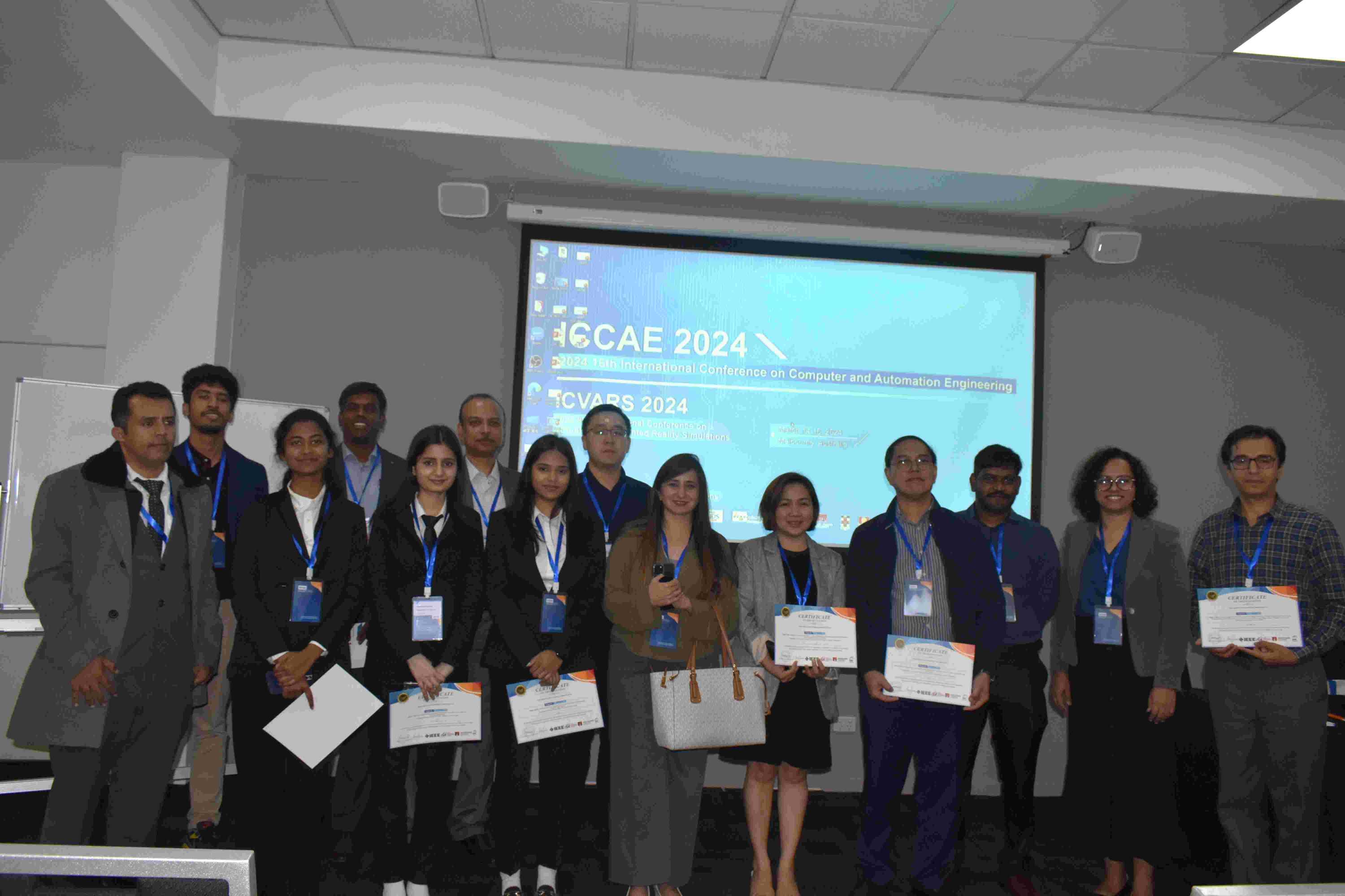 16th-ICCAE 2024 | Computer and Automation Engineering